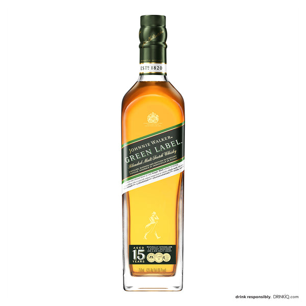 Johnnie Walker Green 15 YO 75 Cl – Baja Duty Free