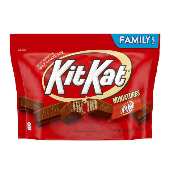 Kit Kat Assorted Miniatues Pouch 456 Gr – Baja Duty Free